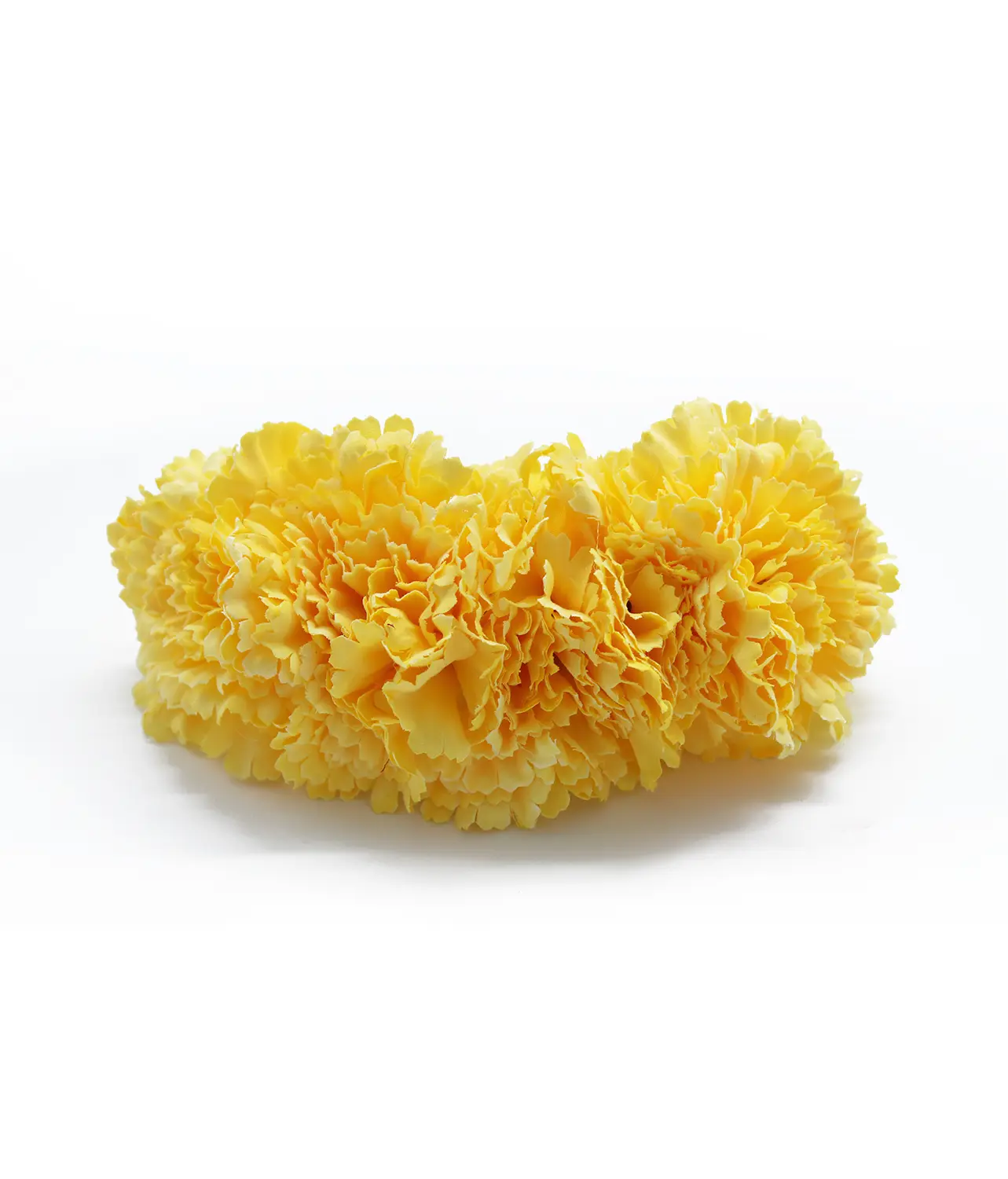 Corona de 5 claveles | Flores de flamenca CLAVEL Natural – luisaperezriu